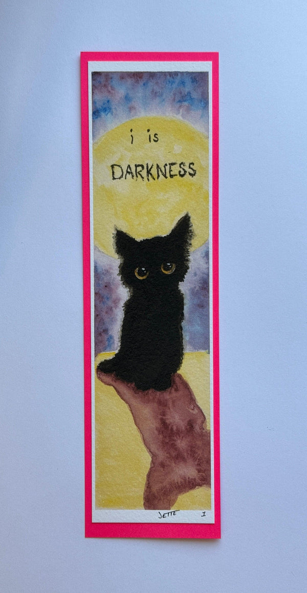 LG Bookmark "Darkness" – Artist JETTE
