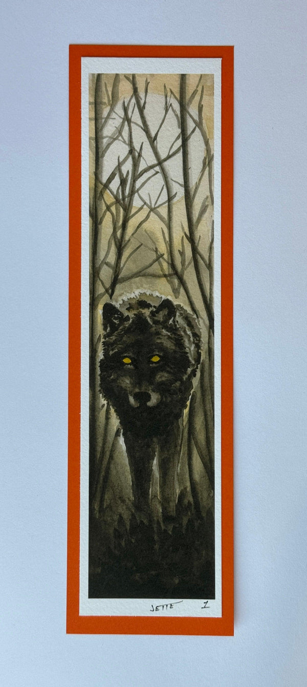 LG Bookmark "Silent Shadows" – Artist JETTE